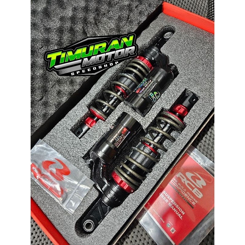 Jual SHOCK RCB FLOW PRO NMAX OLD TITANIUM 330 MM | Shopee Indonesia
