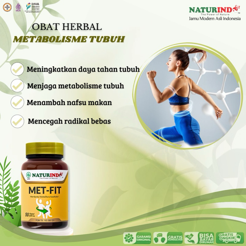 Jual Naturindo- Metfit (Herbal Special untuk Meningkatkan imun mudah ...