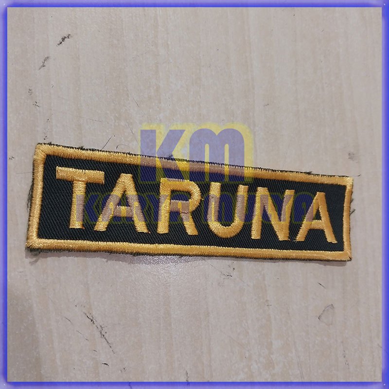 Jual Bordir Bet Logo Taruna Taruni Bordir Tulisan Taruna Taruni Warna ...
