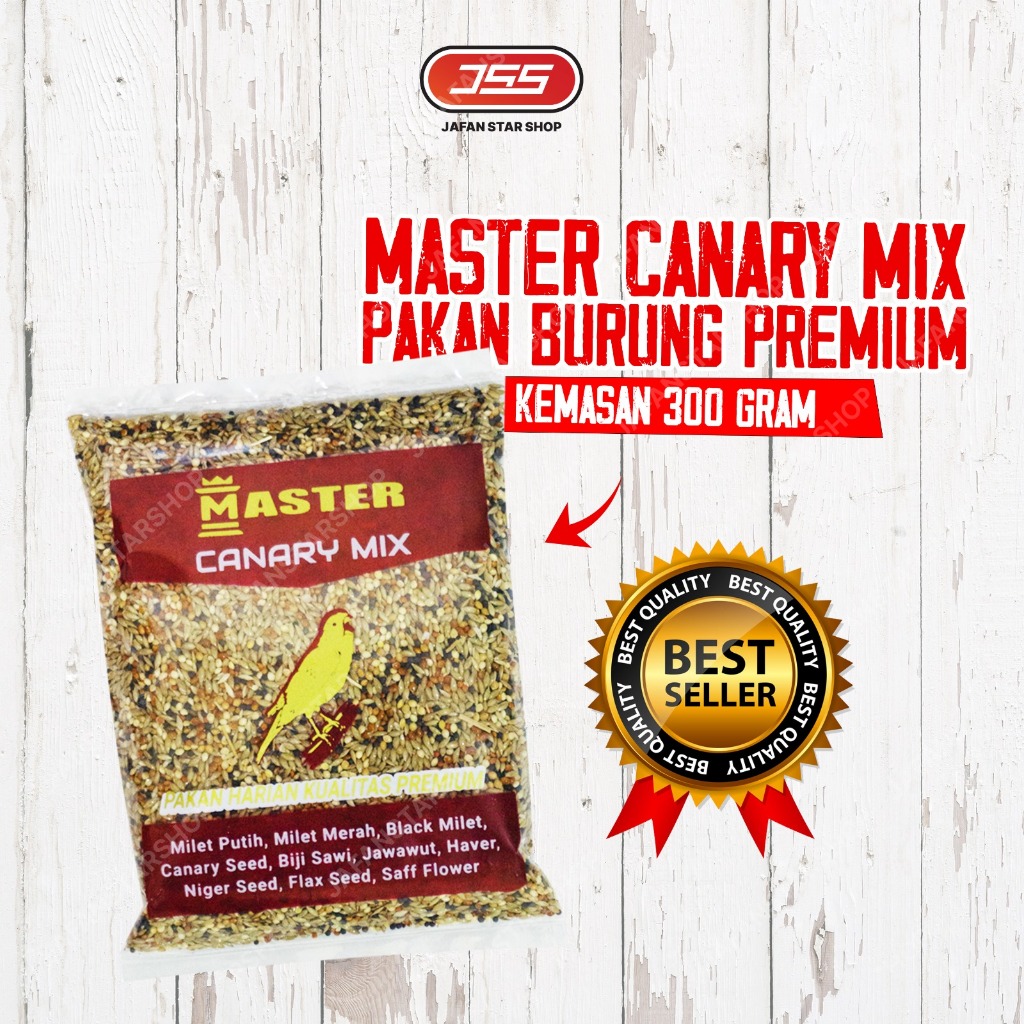 Jual Pakan Burung Canary Mix Master Pakan Burung kenari | Shopee Indonesia