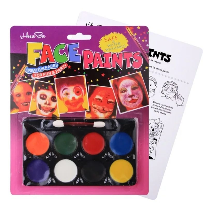 Jual Face Body Painting Murah Cat Muka Badan Body Face Paint Cosplay ...