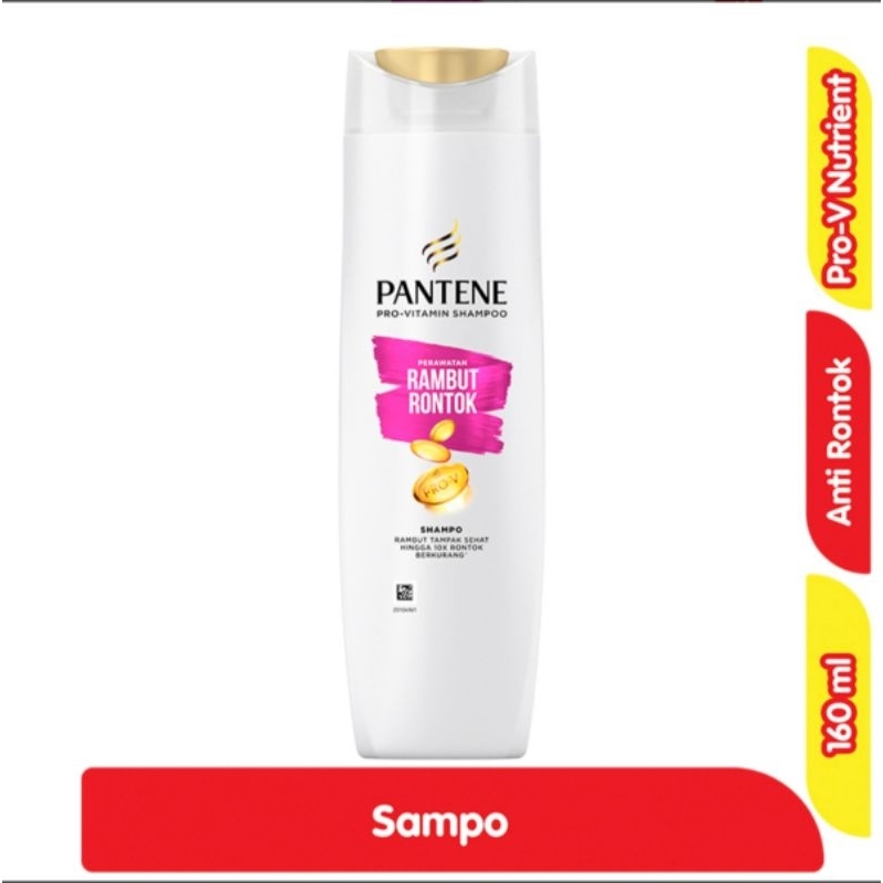 Jual Pantene Sampo Perawatan Rambut Rontok 160 ml | Shopee Indonesia