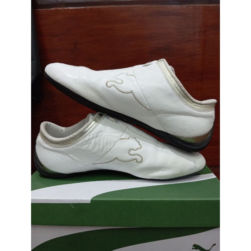 Jual Puma ferrari leather limited edition logo tanam Original | Shopee ...