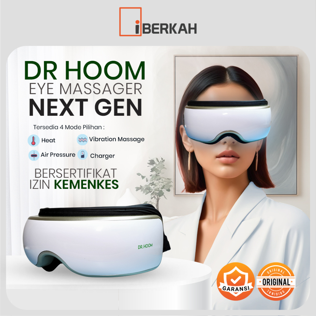 Jual Dr Hoom Eye Massager - Terapi Kesehatan Mata | Shopee Indonesia