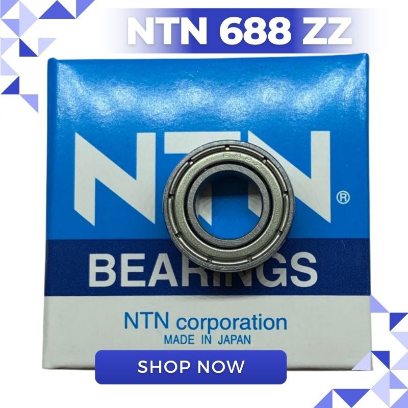 Jual Bearing NTN 688 ZZ Japan Bering Tutup Besi Dua Sisi Laher Klaher Bering Tutup Besi Dua Sisi ...