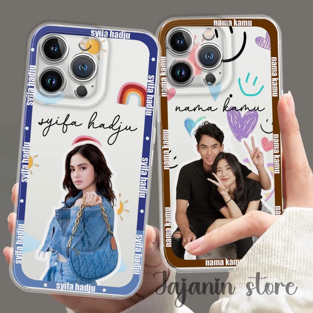Jual Custom Foto + Nama Kamu Sendiri Softcase Untuk INFINIX SMART 5 6 7 8 SMART 8PRO HOT 40I HOT ...