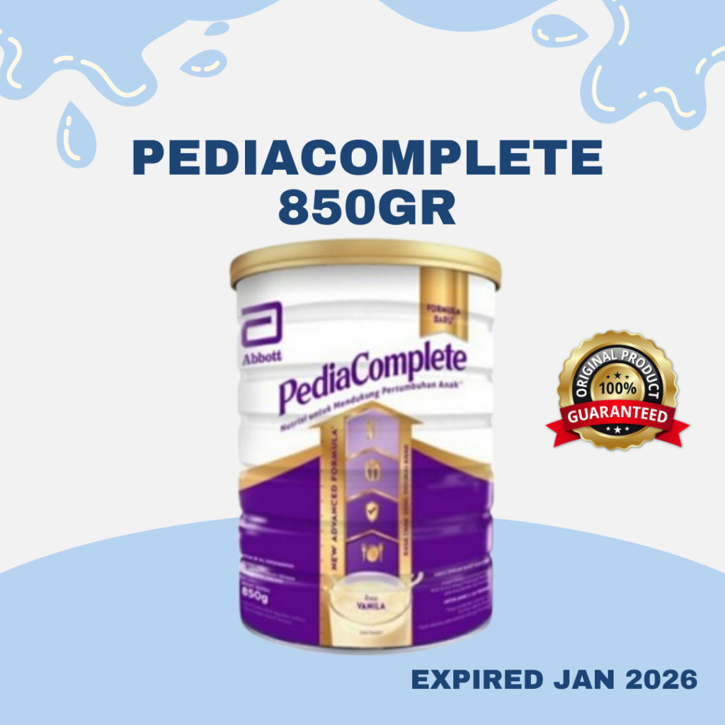 Jual PediaComplete 850 Gr ed Mar 2026 original Ed panjang | Shopee Indonesia