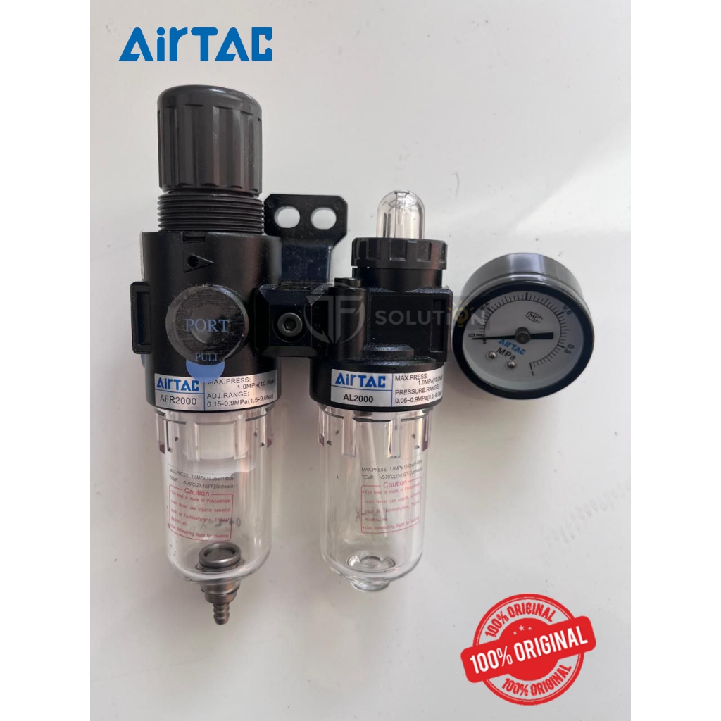 Jual Original Airtac AFC2000 Filter Regulator Lubricator Port 1/4 ...