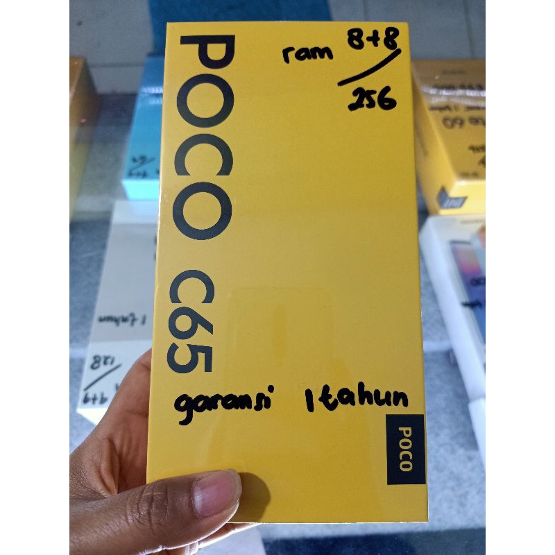 Jual Xiaomi Poco C65 8/256 Garansi Resmi 1 Tahun | Shopee Indonesia