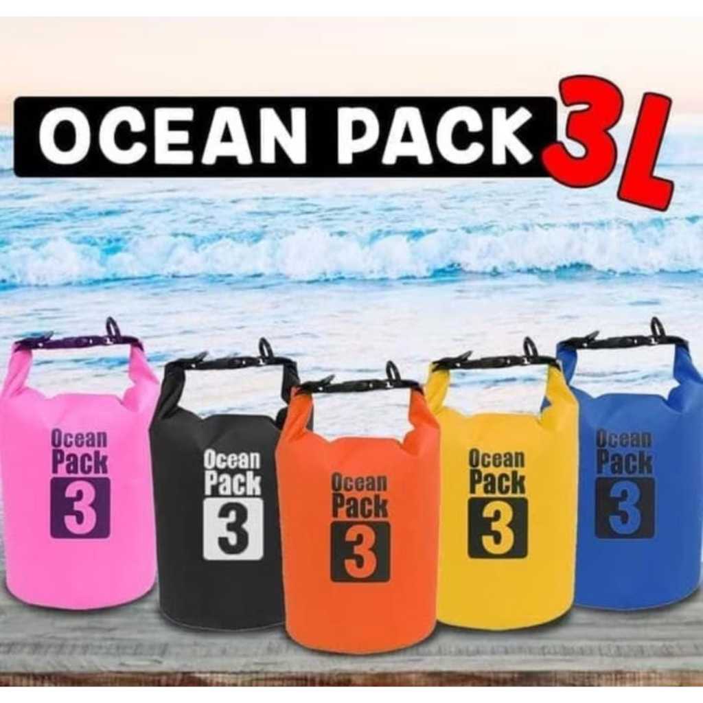 Jual OCEAN PACK DRYBAG WATERPROOF TAS ANTI AIR (1TALI )2L,3L,5L,10,15L ...