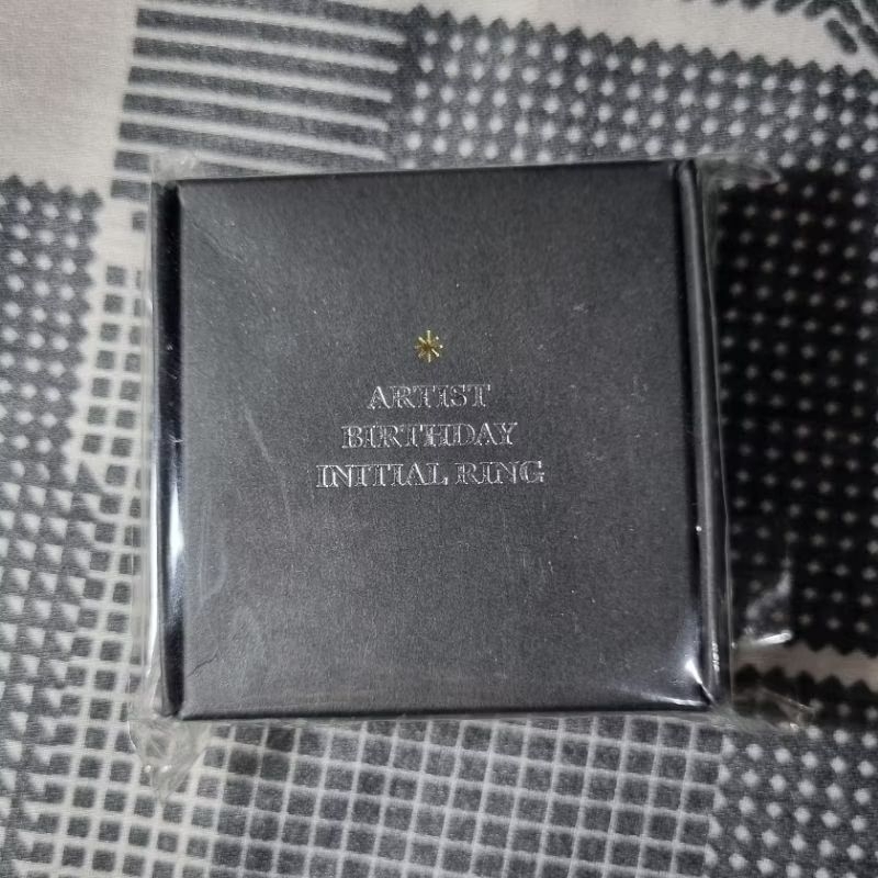 Jual Jaemin Birthday Initial Silver Ring NCT Dream Special Edition ...