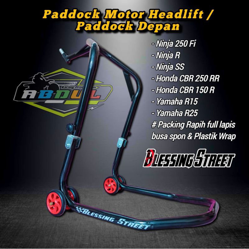 Jual Standar Paddock Depan Motor Ninja 250Fi, Ninja R, Ninja SS, Yamaha ...