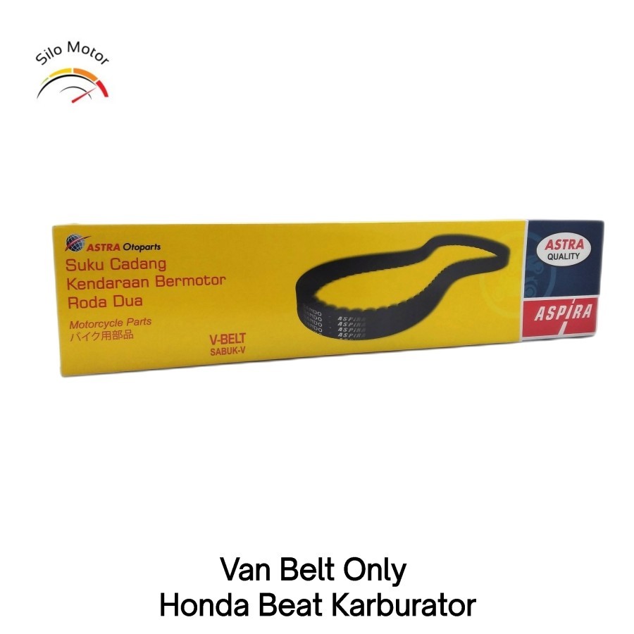 Jual Van Belt V-Belt Panbel Aspira Honda Beat Karburator (H2-23100-KVY ...