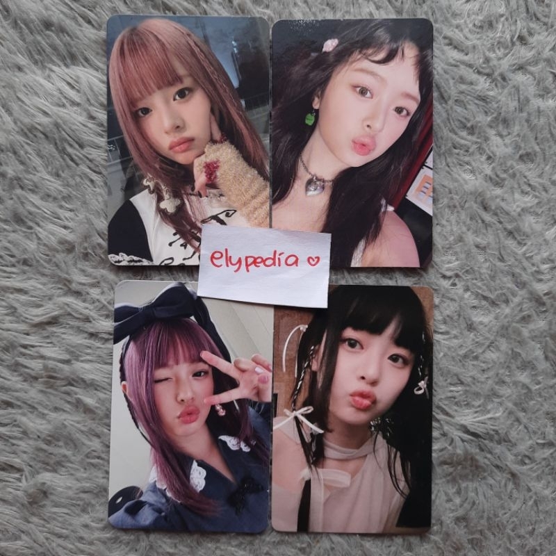 Jual [READY] NewJeans Hanni Official Benefit Photocard Kpopmerch ...