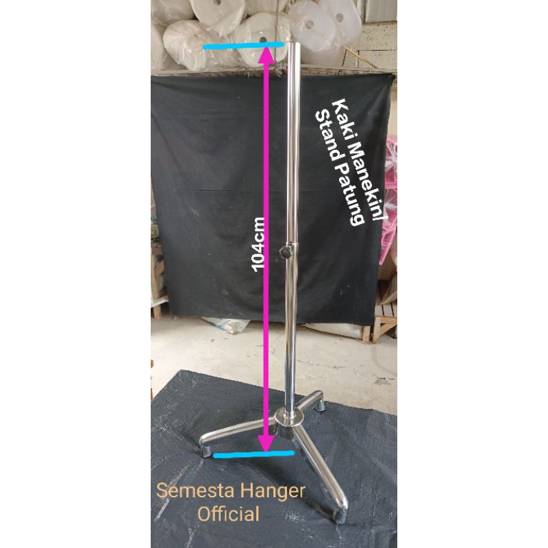 Jual Kaki Manekin/Stand Patung /Kaki besi,,untuk display baju pada toko ...