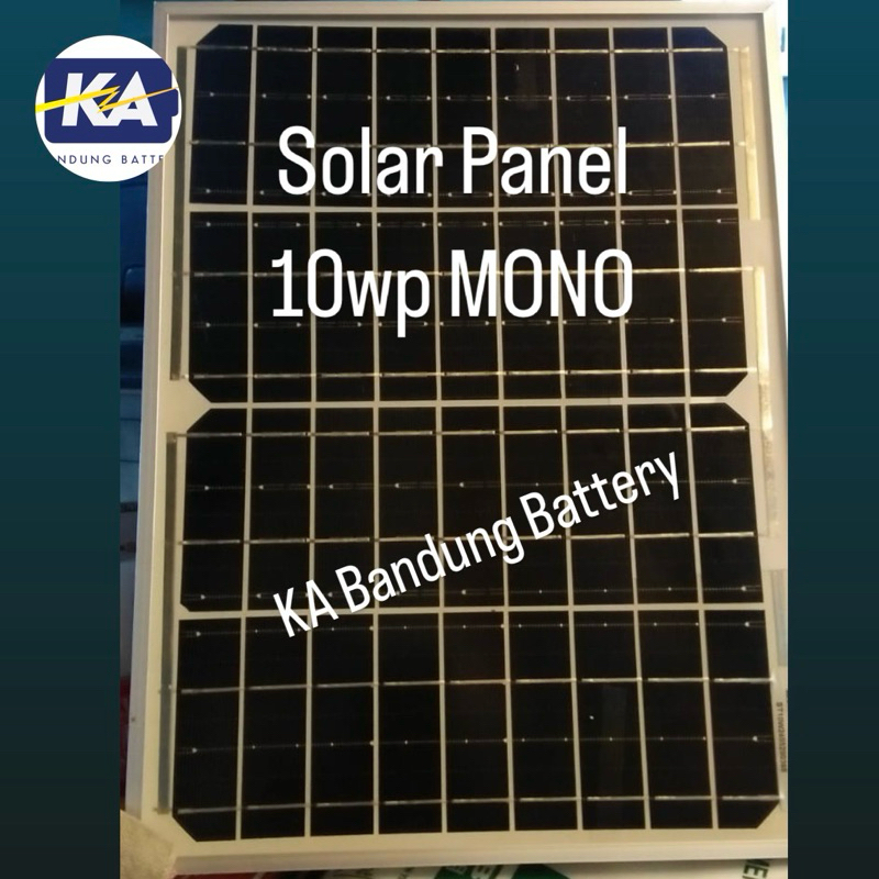 Jual PROMO solar panel modul tenaga surya STC 12v 12 v 10wp 10 wp poly mono | Shopee Indonesia