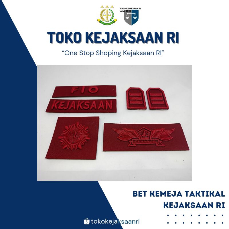Jual TOKO KEJAKSAAN RI - BORDIR KEMEJA TAKTIKAL TACTICAL PIDSUS SATUAN ...