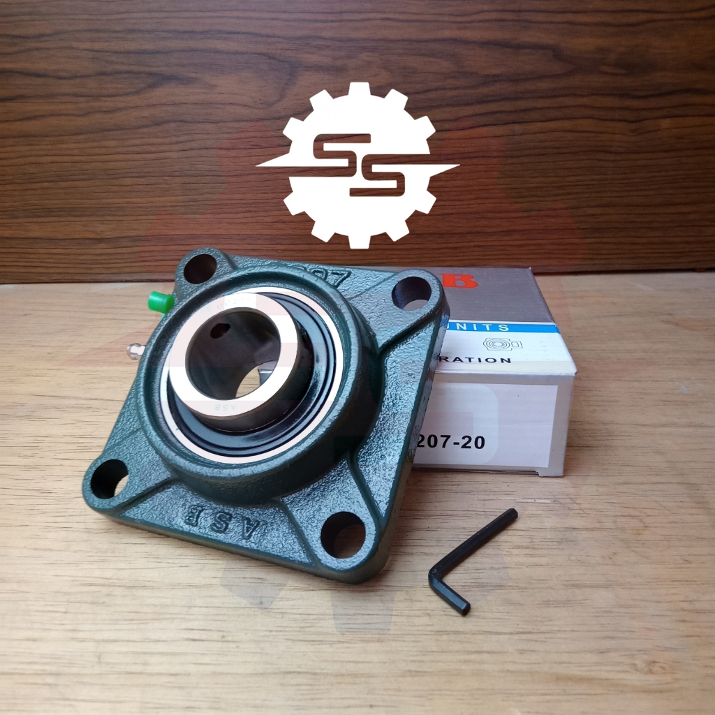 Jual Pillow Block UCF 207-20 As As 1 1/4" / 31,75 mm ASB bearing duduk 32mm ORIGINAL | Shopee ...