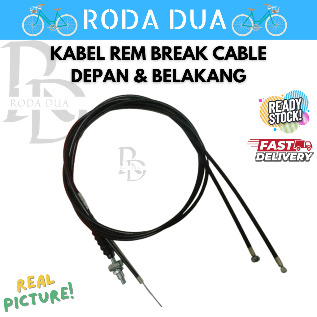 Jual KABEL REM BREAK CABLE DEPAN & BLK | Shopee Indonesia