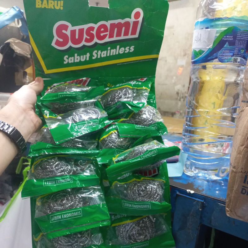 Jual Sabut Kawat / Kawat Besi Stainles Cuci Kuali / Panci Stainles Merk ...