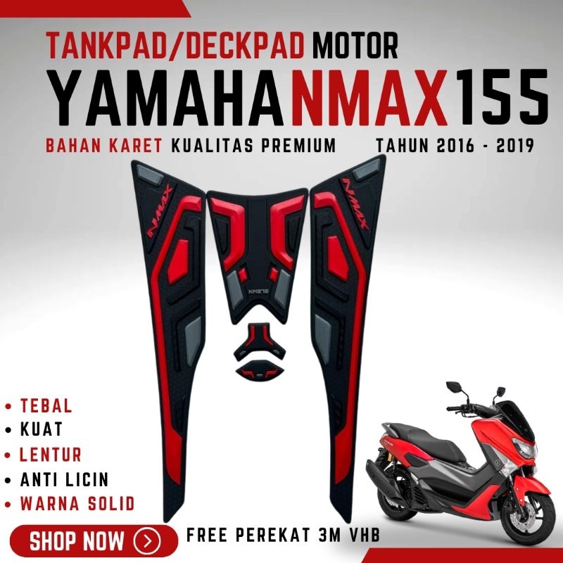 Jual AKSESORIS NMAX OLD/TANKPAD NMAX OLD TAHUN 2015 - 2019/VARIASI NMAX ...
