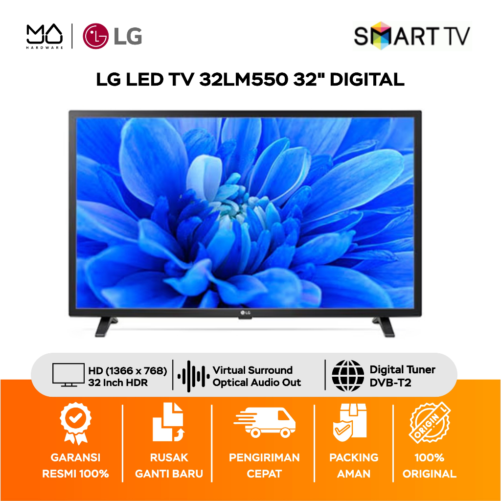 Jual TV LED LG 32LM550 BPTA / 32 Inch Digital TV / 32 LM 550 BPTA ...
