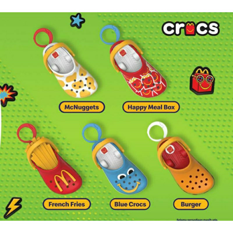 Jual Crocs McDonalds Happymeal Mcd | Shopee Indonesia