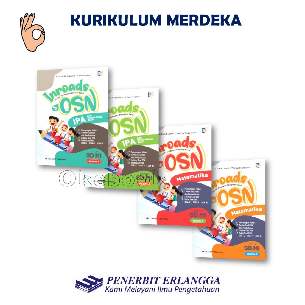Jual Inroads To Osn SD Vol 1 2 - Kurikulum Merdeka | Shopee Indonesia