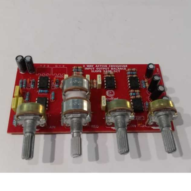 Jual KIT CROSSOVER ACTIVE 2 WAY INPUT OUTPUT BALANCE SLOPE 24DB/OCT TYPE SH-670 #6 | Shopee ...