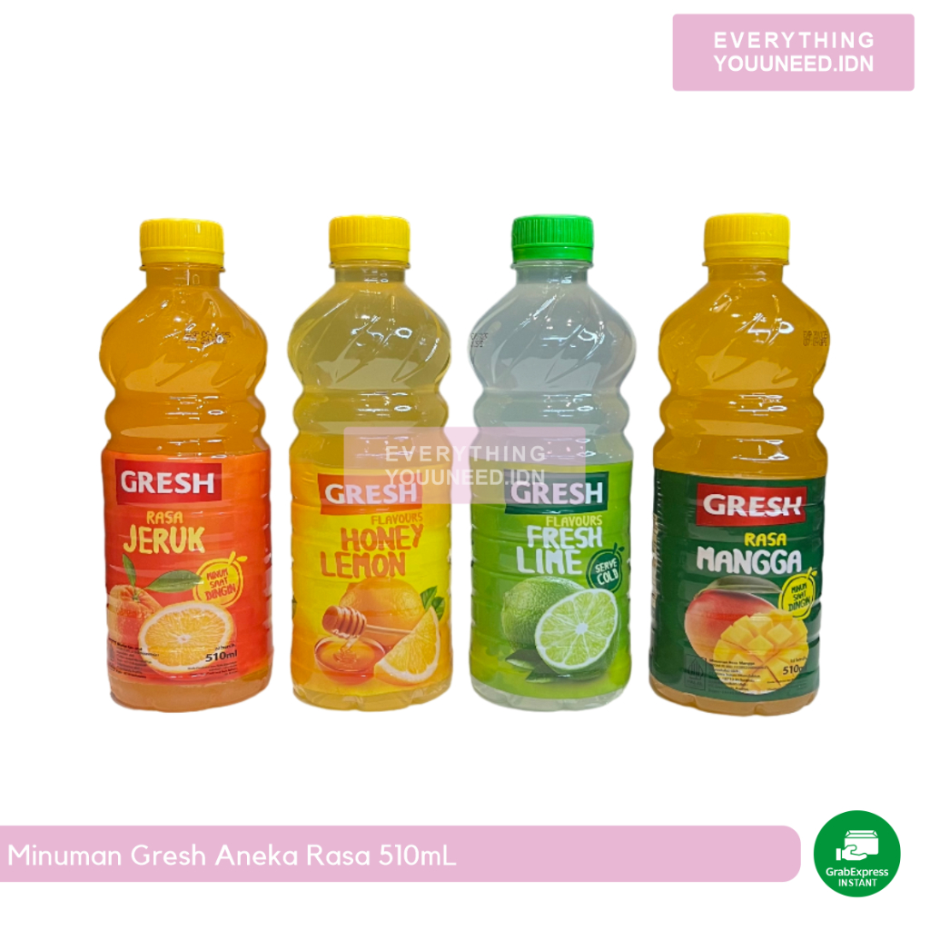 Jual Minuman Gresh Aneka Rasa 510mL | Shopee Indonesia