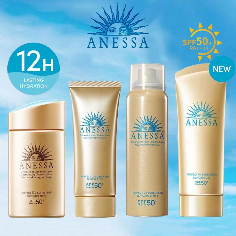 Jual Anessa Sunscreen 90ml / ANESSA Perfect UV Sunscreen Skincare Milk ...