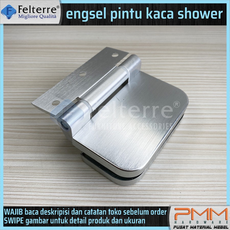 Jual engsel pintu kaca shower FELTERRE | pintu kantor rumah shop front ...