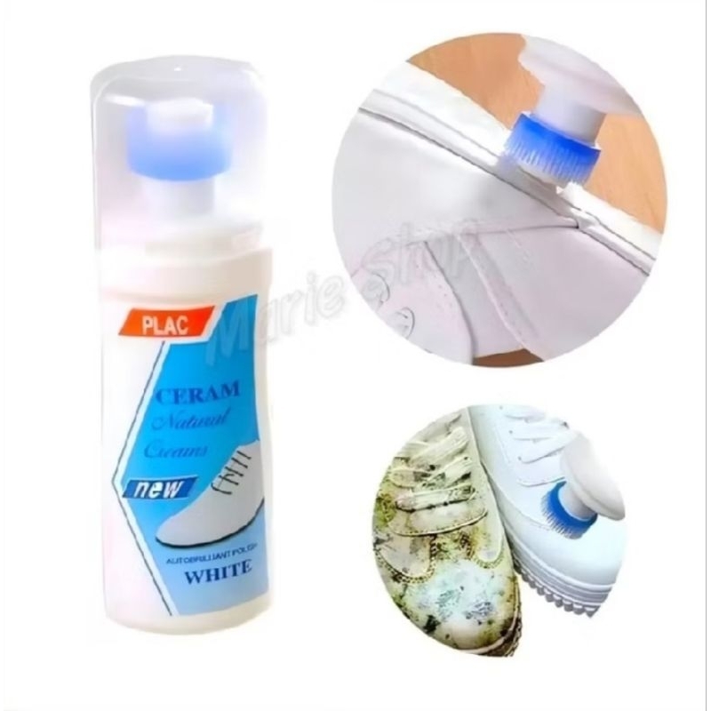 Jual Semir Sepatu Putih Cairan Pembersih Sepatu | Shopee Indonesia