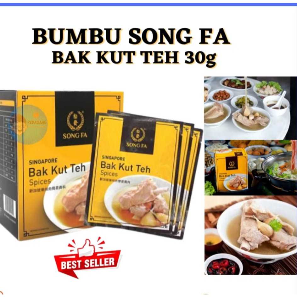 Jual Song Fa Singapore Bak Kut Teh Spices - 30g | Shopee Indonesia