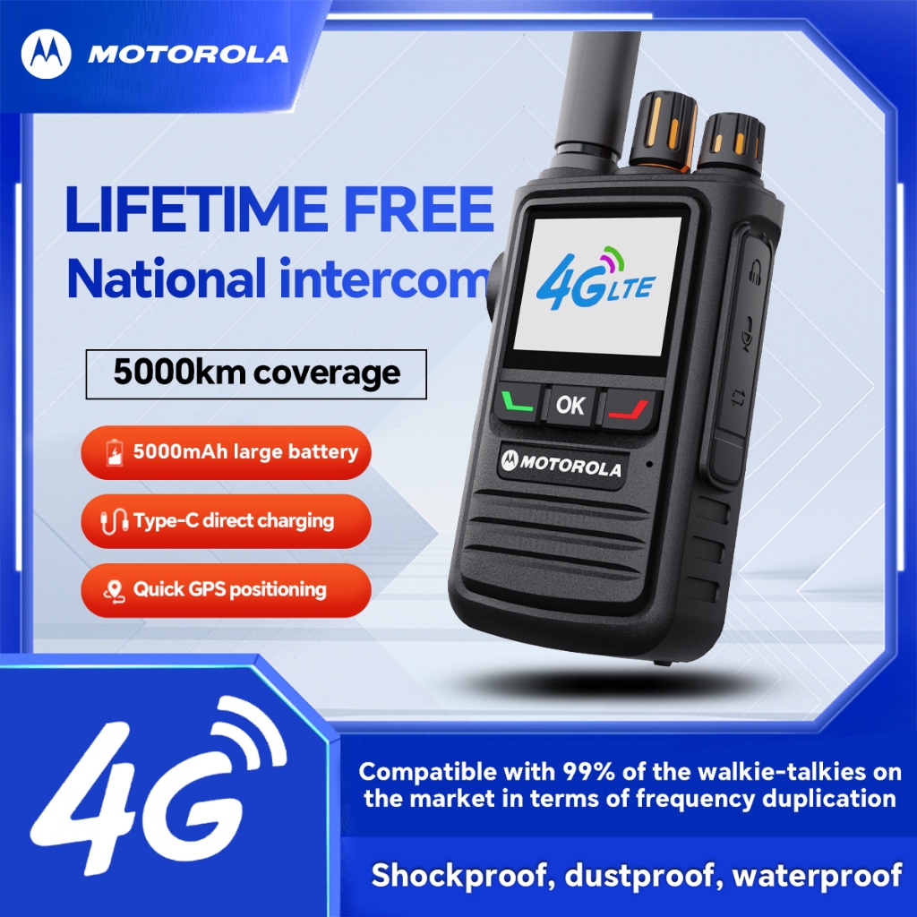 Jual 【5000KM】 HT Motorola T280 two way radio Walkie talkie jarak jauh 5000KM Daya Tinggi Radio ...