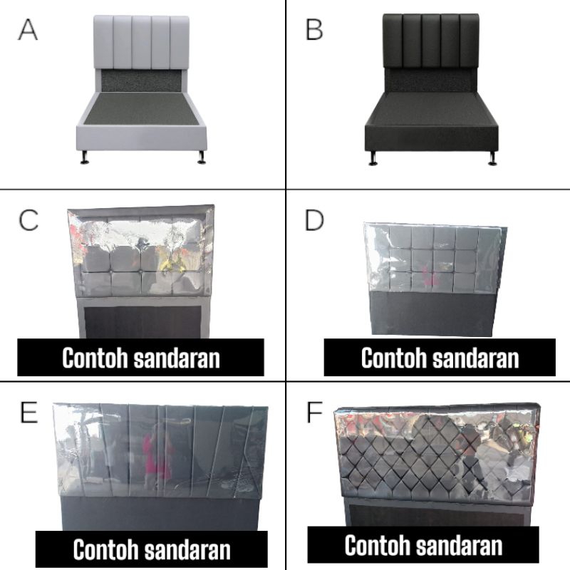 Jual Dipan sandaran / dipan + box/sandaran ajacustom bahan kalep harga ...