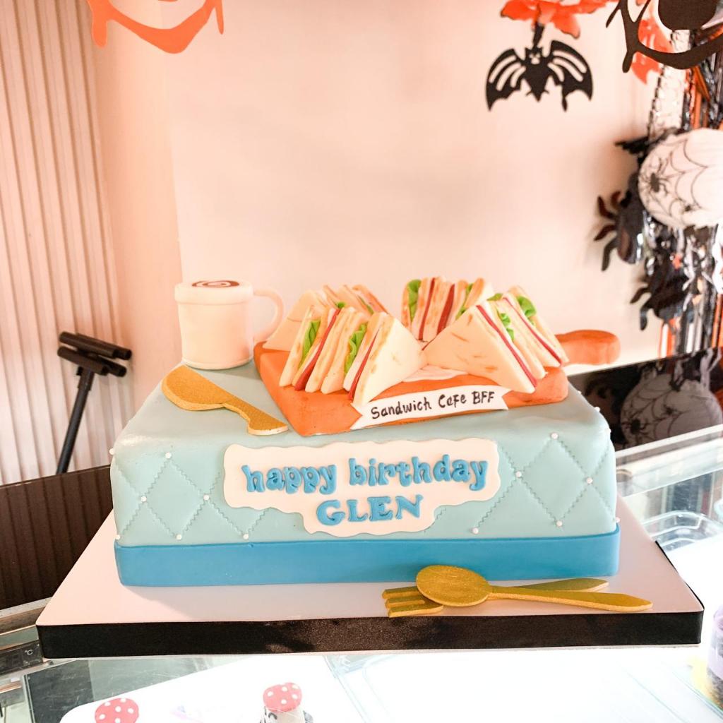 Jual Kue Ulang Tahun/Birthday Cake/Kue Ultah Tema Sandwich/Kue Birthday jakarta | Shopee Indonesia
