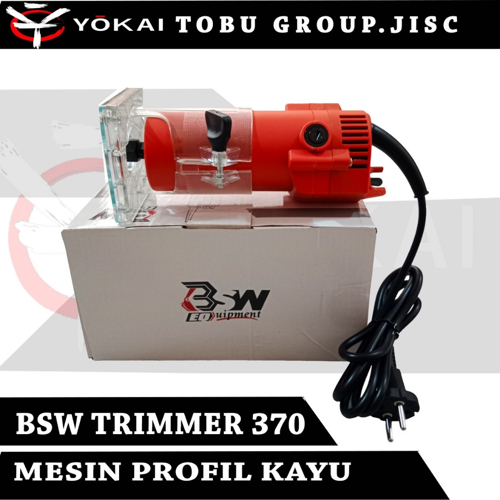 Jual Mesin Profil Kayu Murah Promo Wood Trimmer 350W 1/4" 6 MM Mesin ...