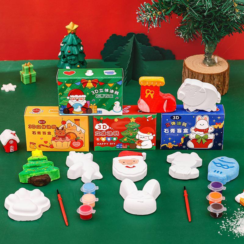 Jual MAIANAN MEWARNAI ANAK BLIND BOX Merry Christmas | Shopee Indonesia