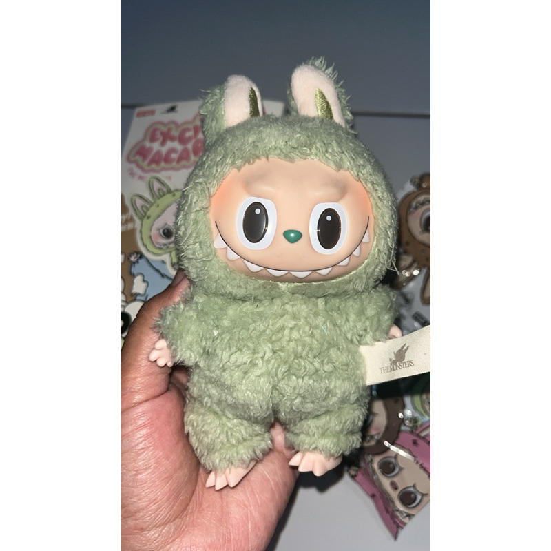 Jual Labubu V1 macaroon green grape popmart original | Shopee Indonesia