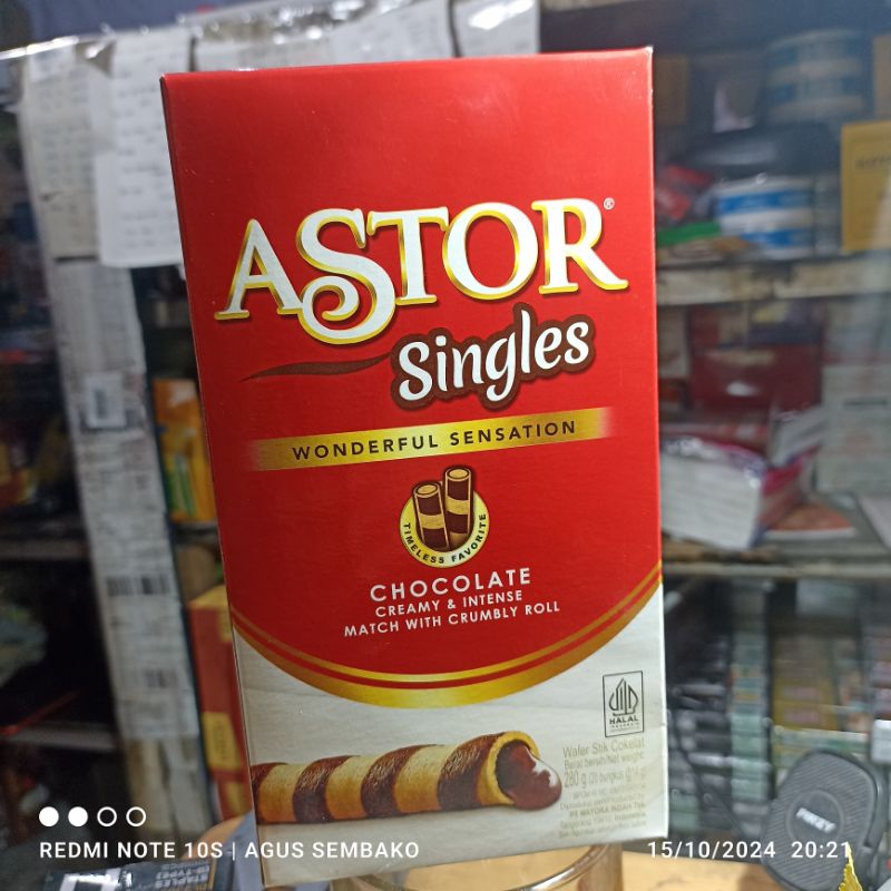 Jual 1 box wafer astor sigles 20 bungkus | Shopee Indonesia