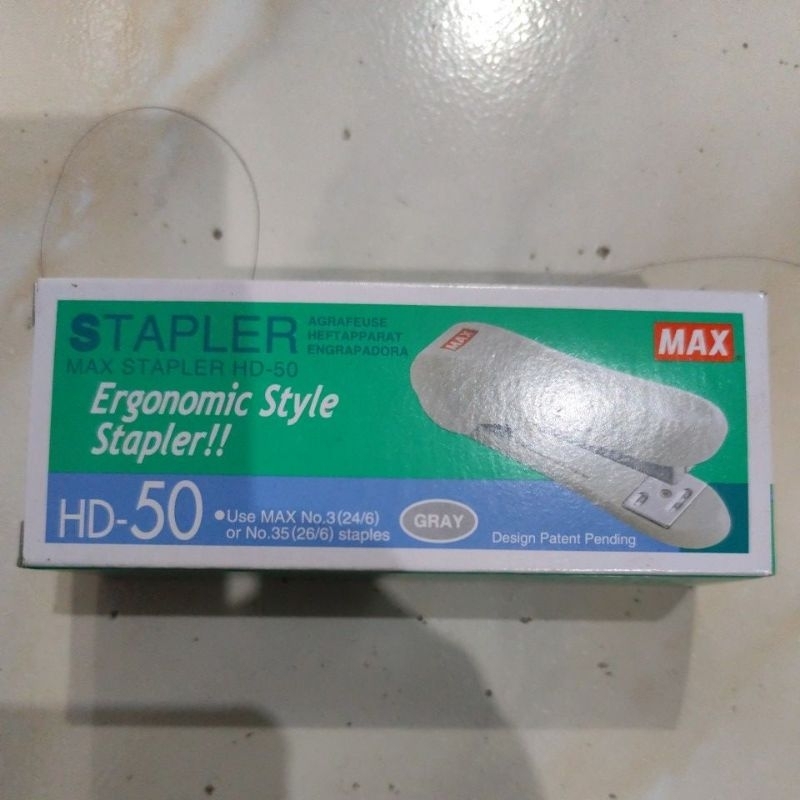 Jual staples max hd 50 besar 1pcs | Shopee Indonesia