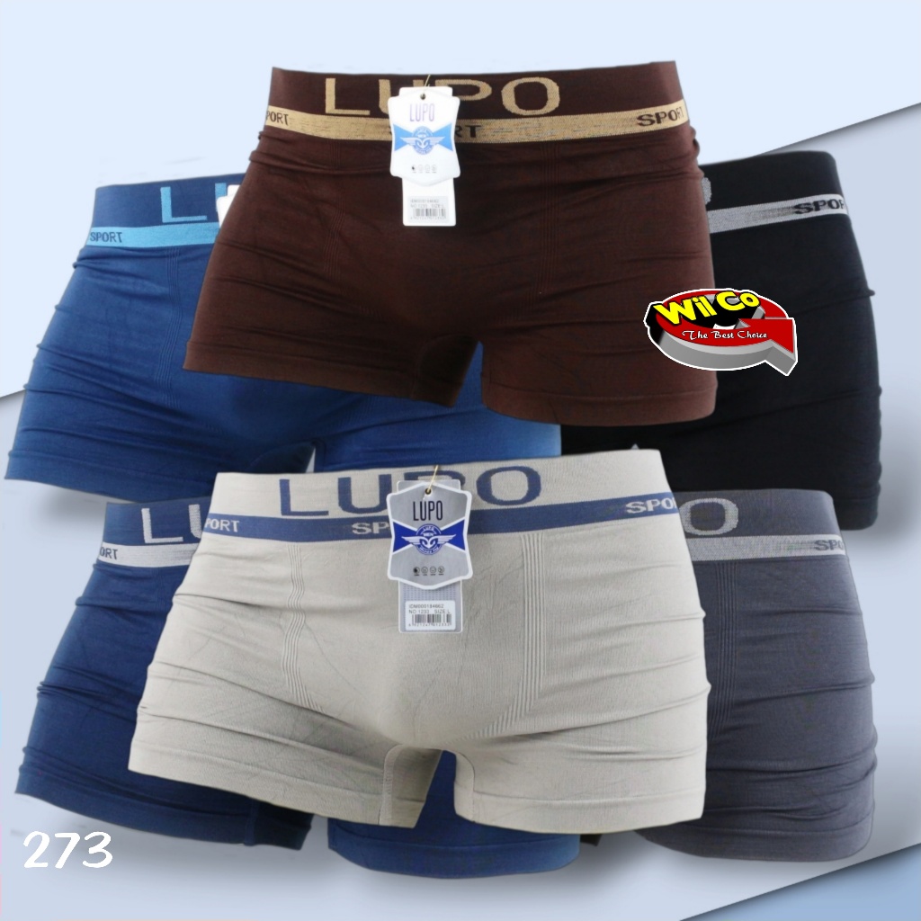 Jual K273 Lupo Celana Dalam Boxer Sport Pria Dewasa dan Remaja , Cd ...