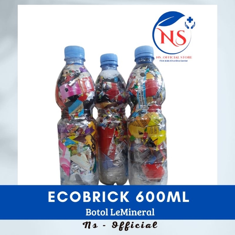 Jual Ns-official Ecobrick botol 600ml Le mineral - Ecobrick prakarya ...