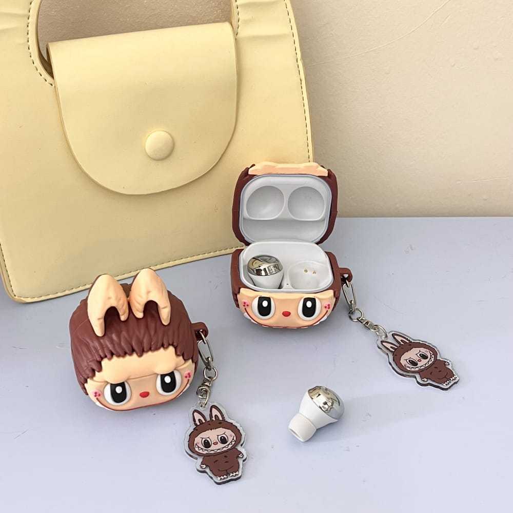 Jual Silicone 3D Motif Boneka LABUBU DOLL Samsung Buds live Buds Pro 1 ...