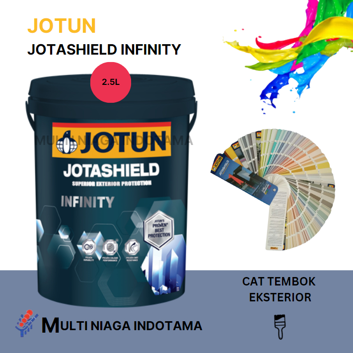 Jual JOTUN JOTASHIELD INFINITY [2.5L/3.5KG] KHUSUS BRILLIANT WHITE / CAT DINDING EKSTERIOR ...