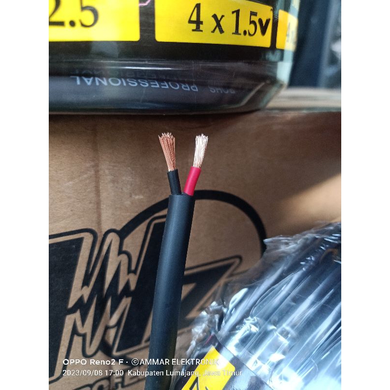 Jual KABEL SPEAKER HZPRO FC 225 2x2,5 LENTUR MUDAH DI SOLDER | Shopee ...
