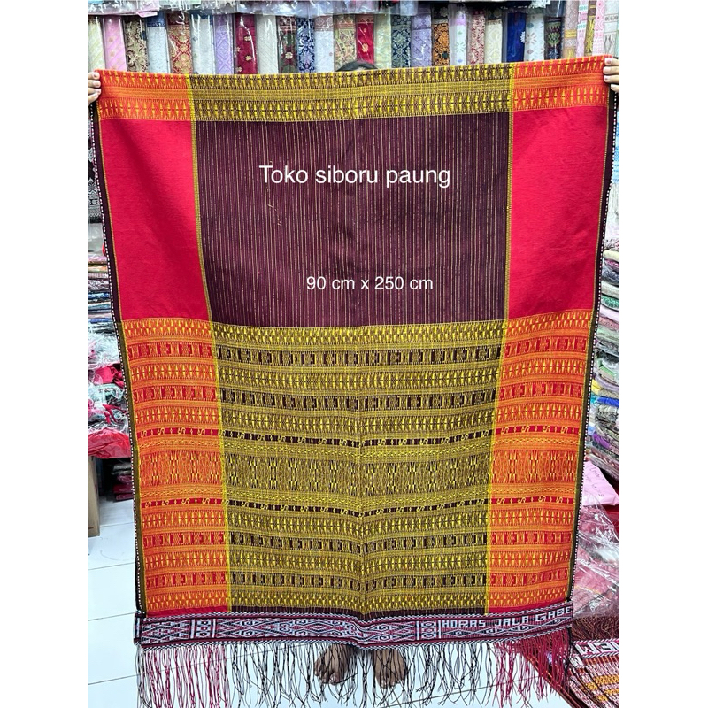 Jual Ulos Ragihotang Jumbo Ulos Tulang Ulos Manogu ulos hela sedang ...