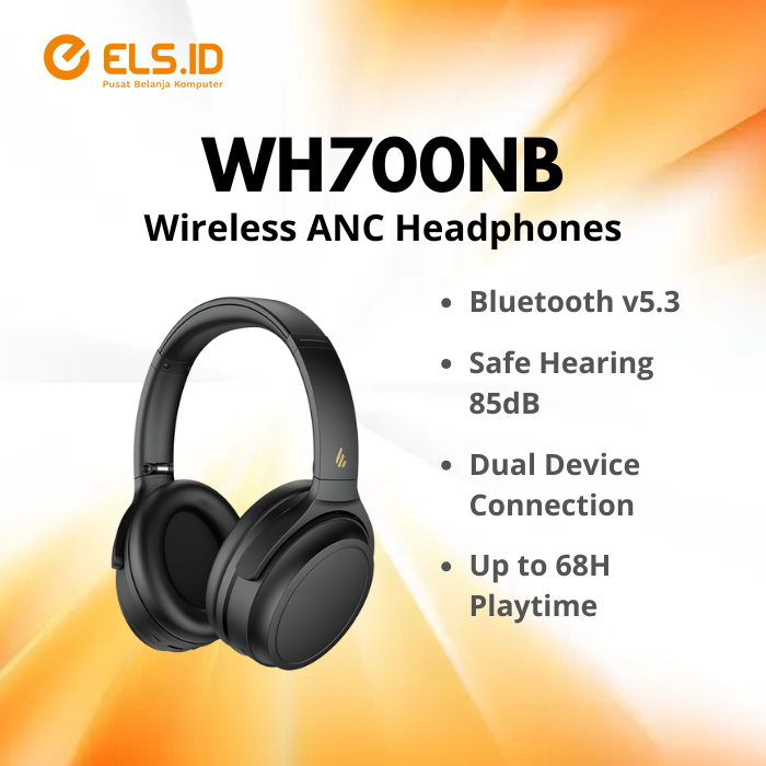 Jual Edifier WH700NB Headphone Wireless Stereo ANC Over-Ear | Shopee ...