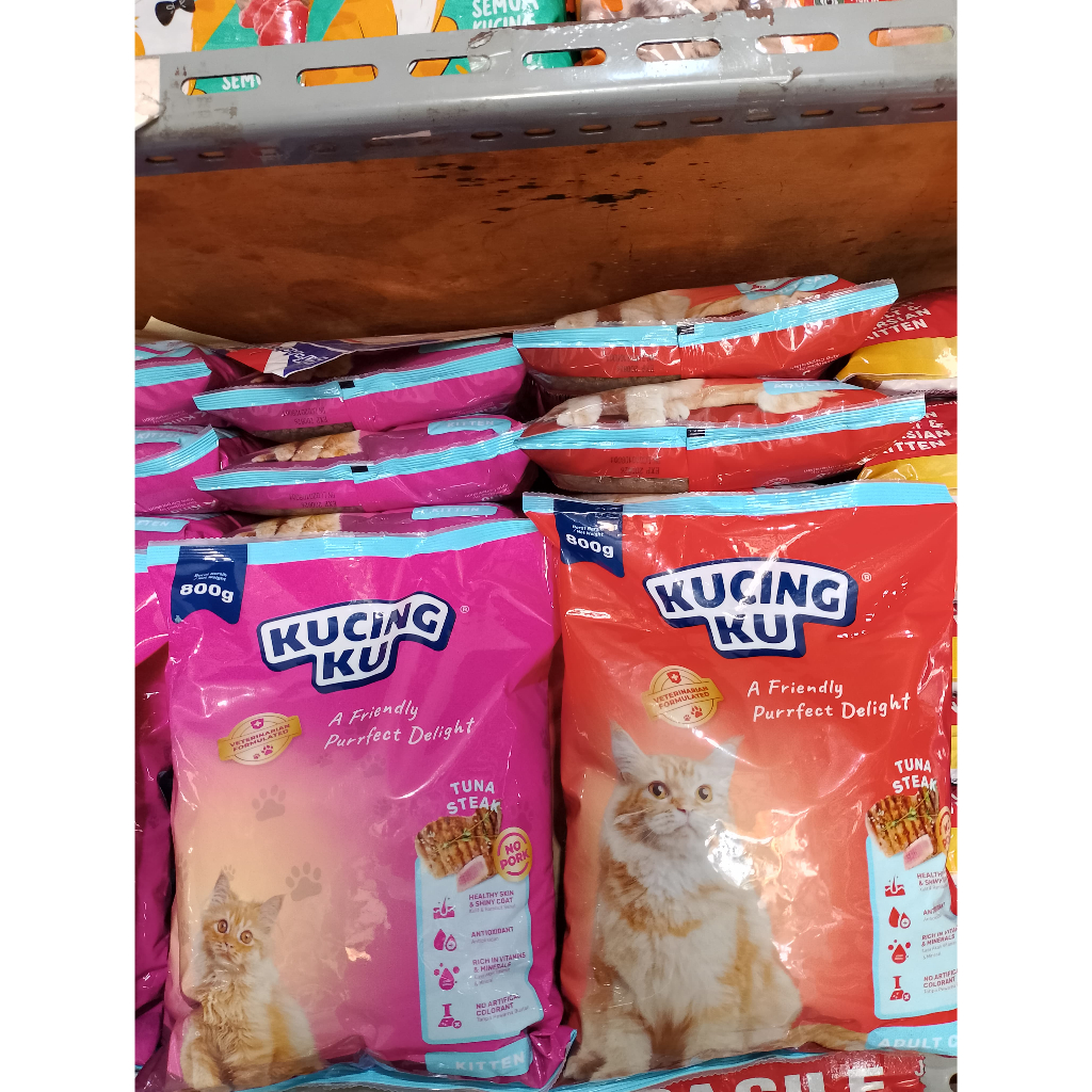 Jual KUCING KU CATFOOD PREMIUM 800gr Makanan Kucing cat food Kucingku ...